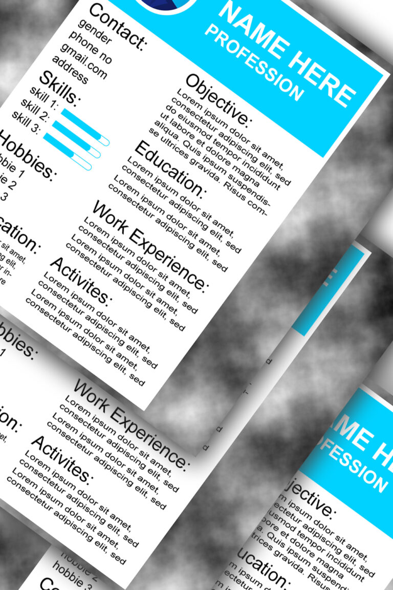 Professional Resume and Cover Letter Template – Fully Editable