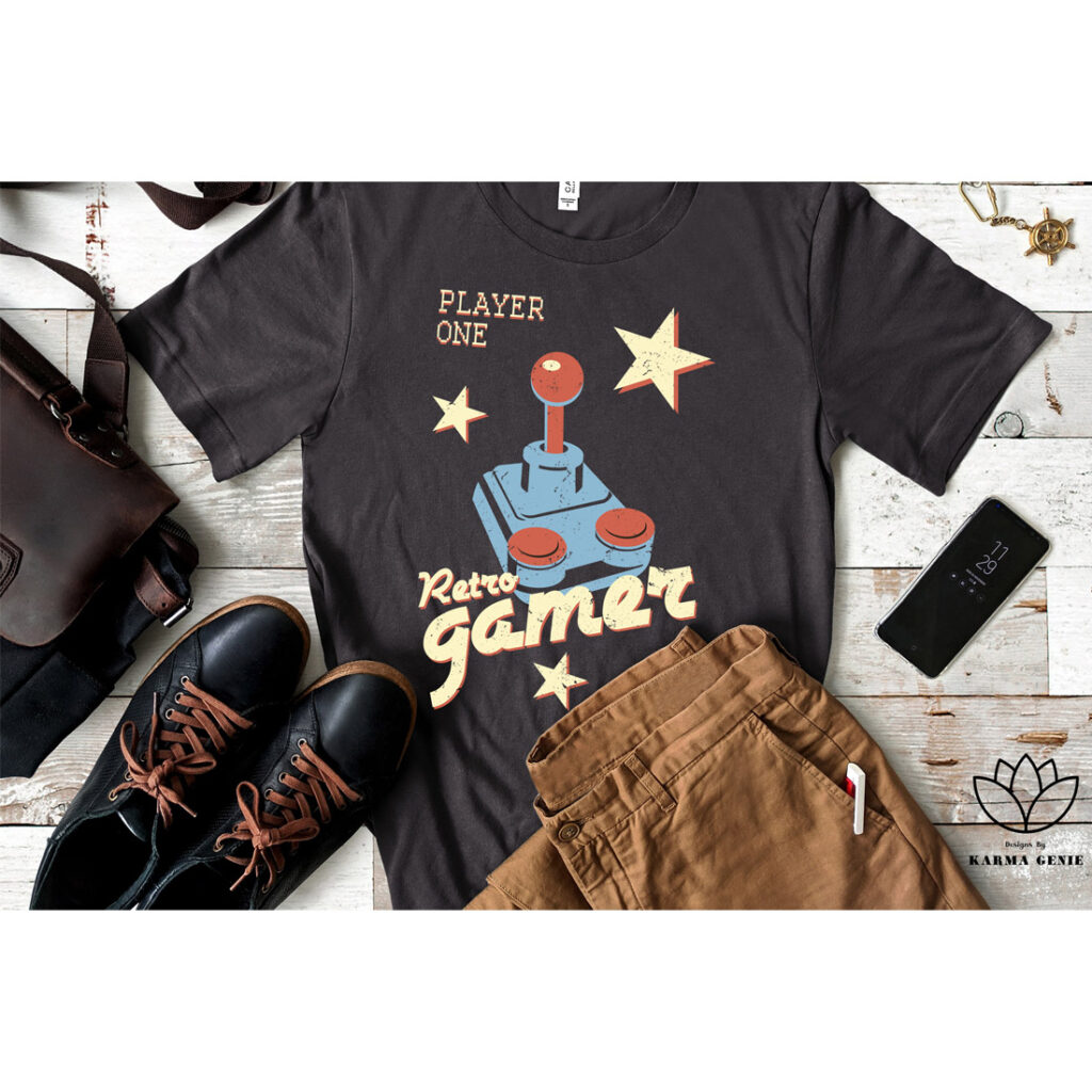 Retro Gamer Png - Gaming Sublimation - MasterBundles