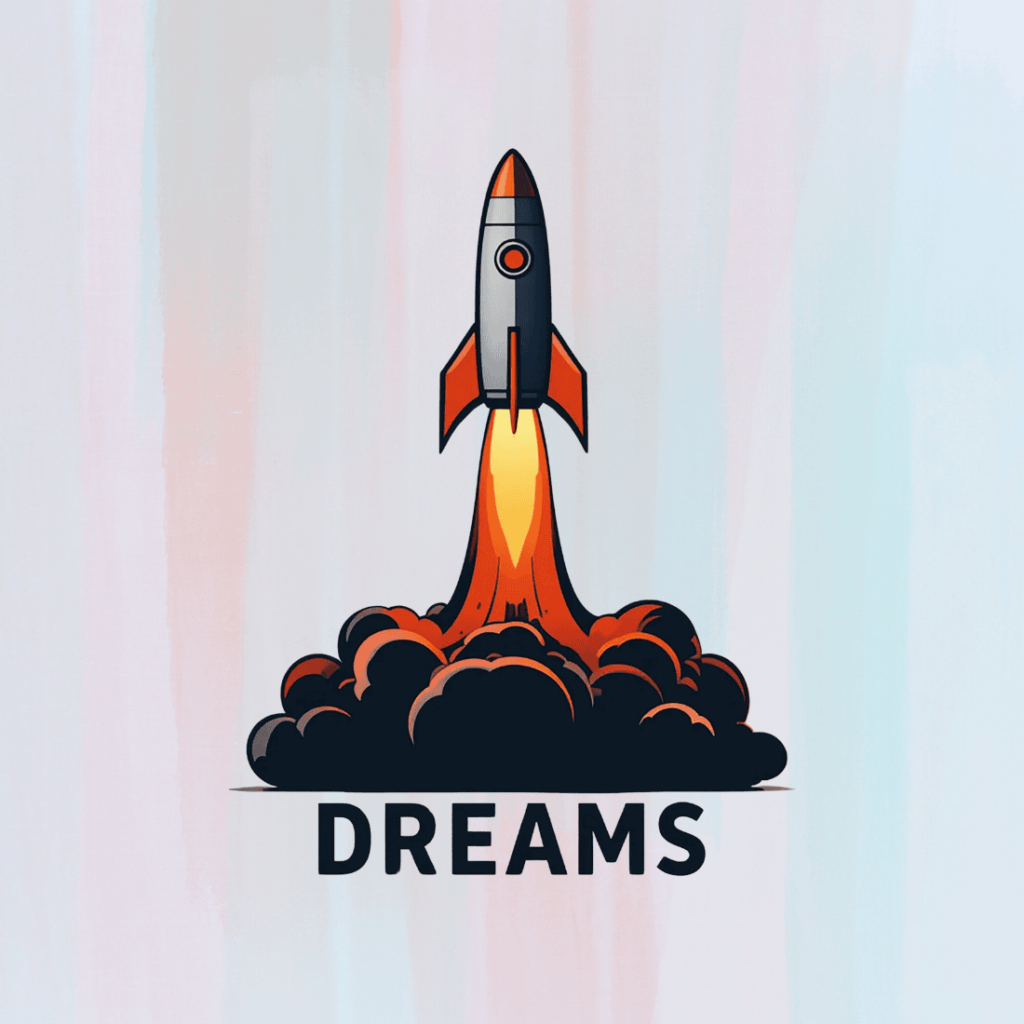 Motivational Rocket Launch T-shirt Design - MasterBundles
