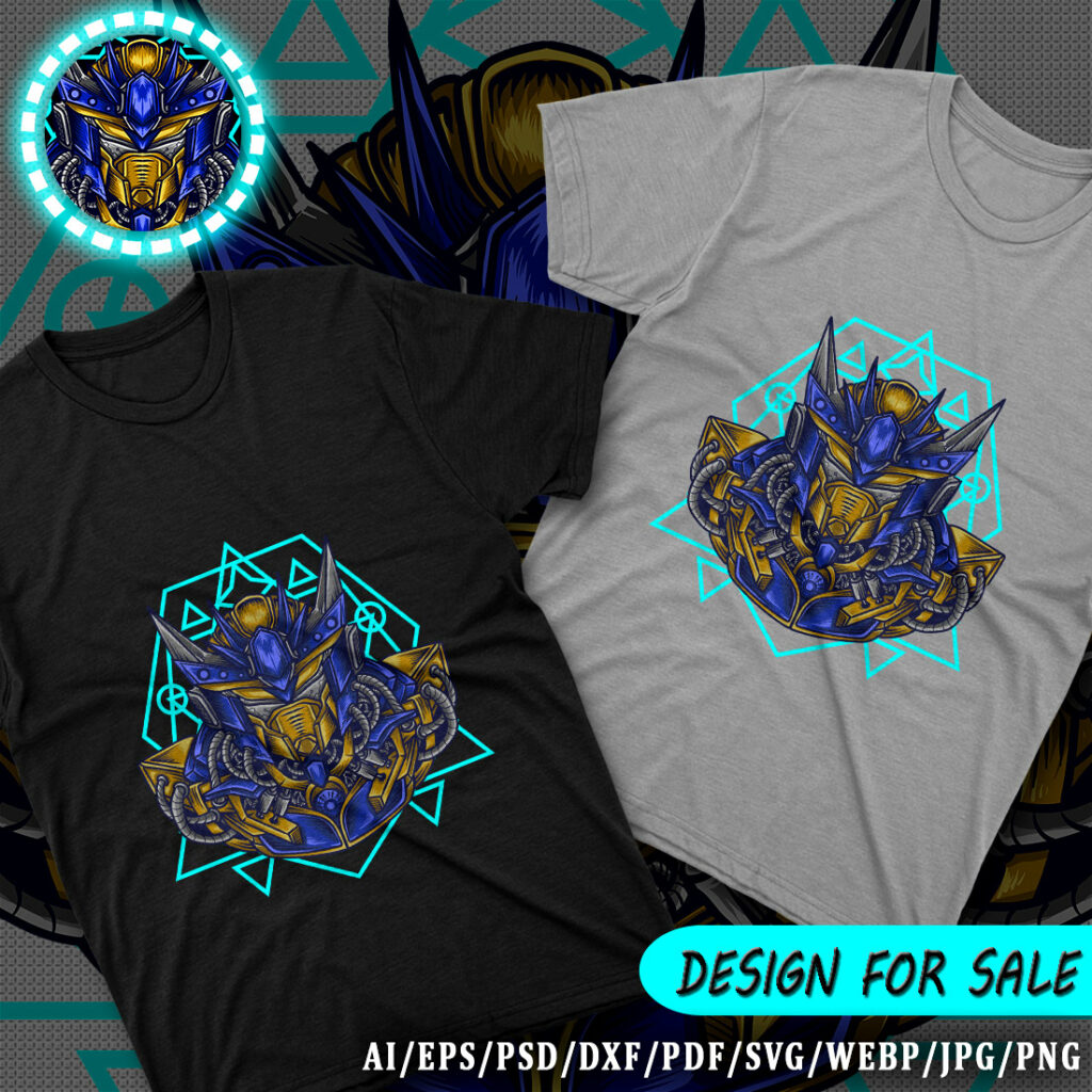 Blue Robot Design - MasterBundles