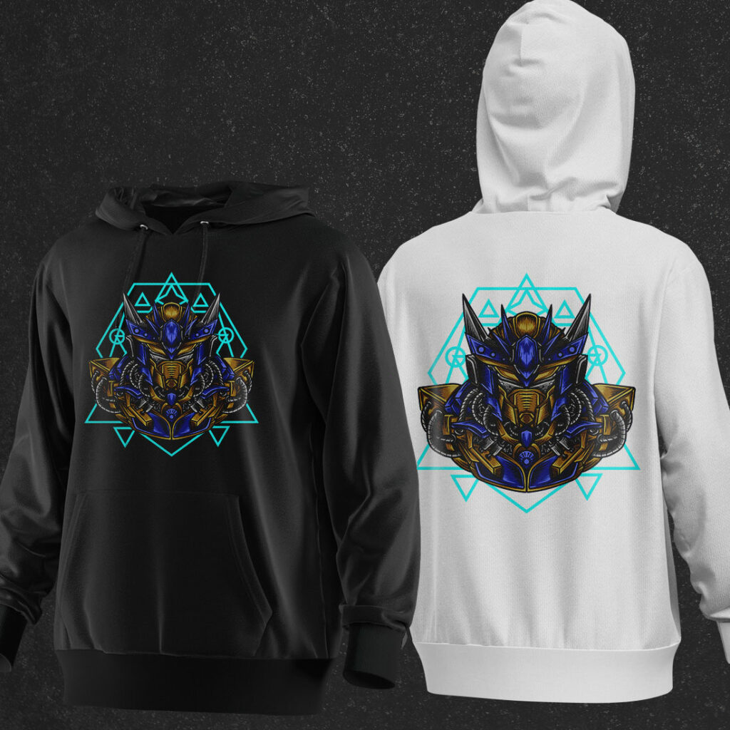 Blue Robot Design - MasterBundles