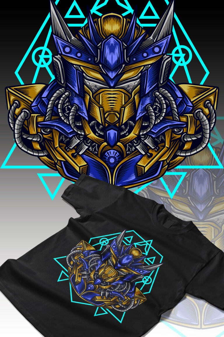 Blue Robot Design - MasterBundles