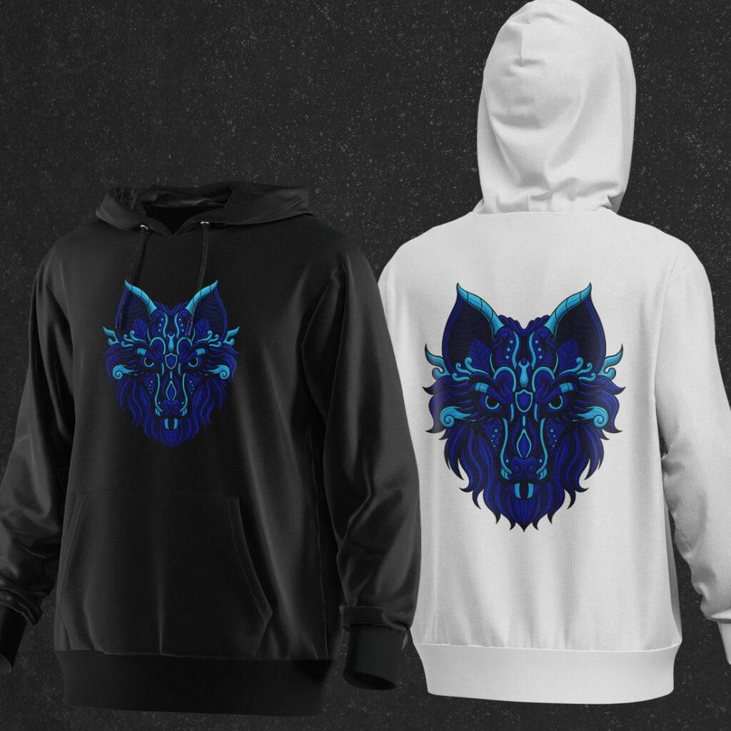 Blue Wolf Design - MasterBundles