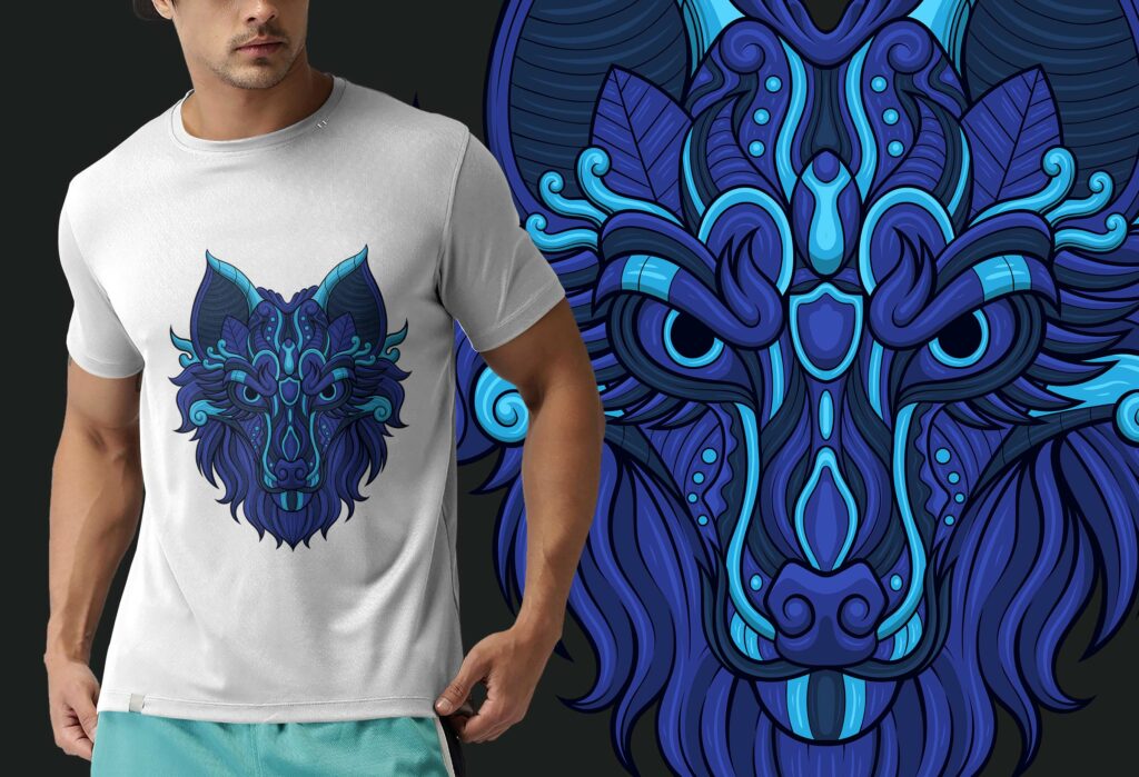 Blue Wolf Design - MasterBundles