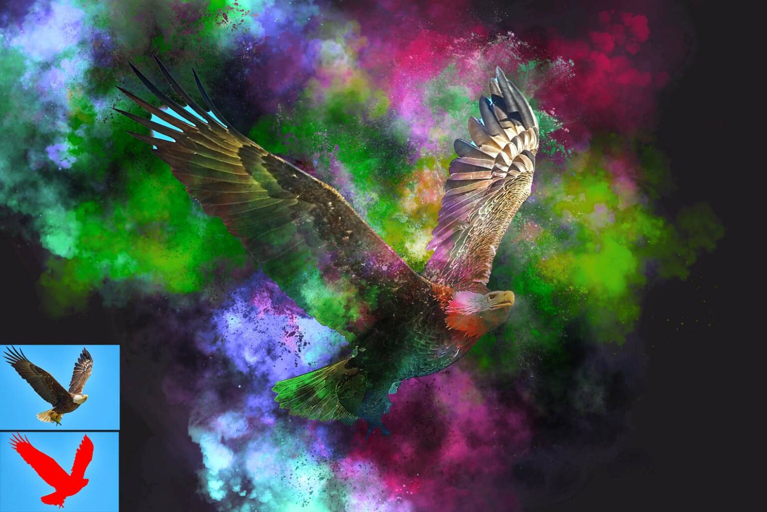 Color full Fog Photoshop Action – MasterBundles