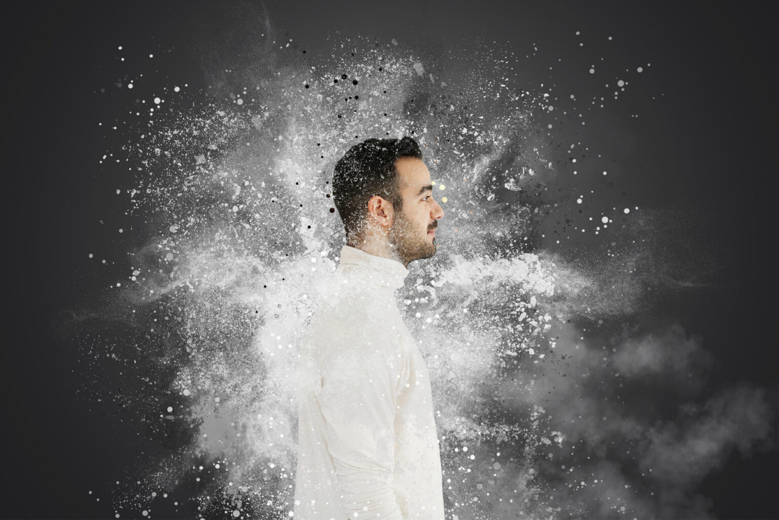 Dust Explosion Photoshop Action - MasterBundles