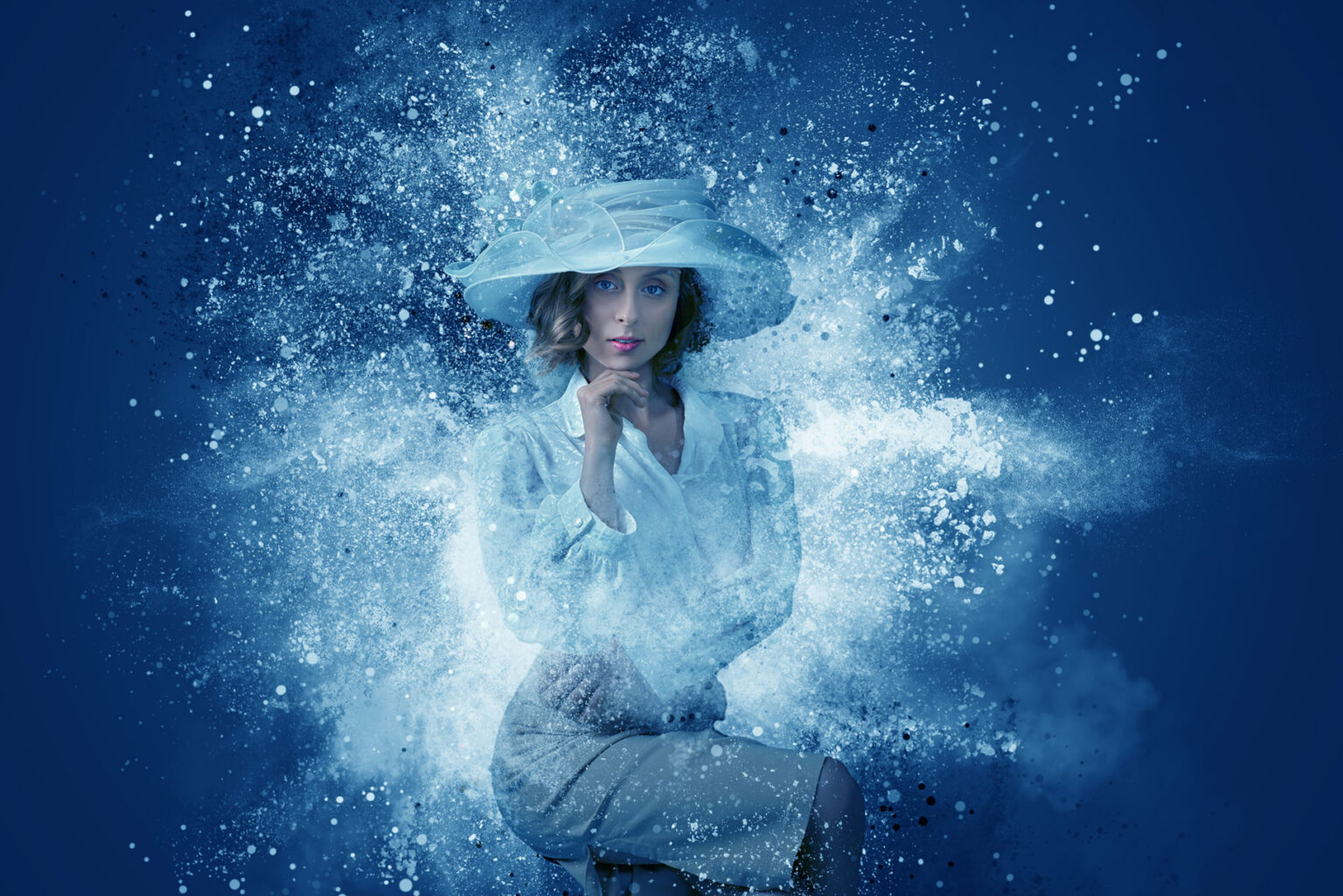 Dust Explosion Photoshop Action - MasterBundles