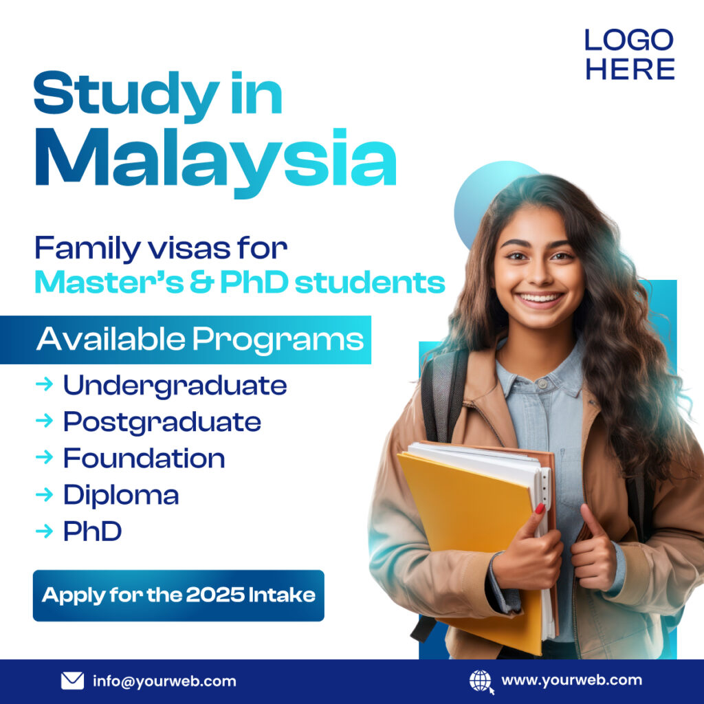 Study Abroad Social Media Post Design Bundle | Education Post Templates ...