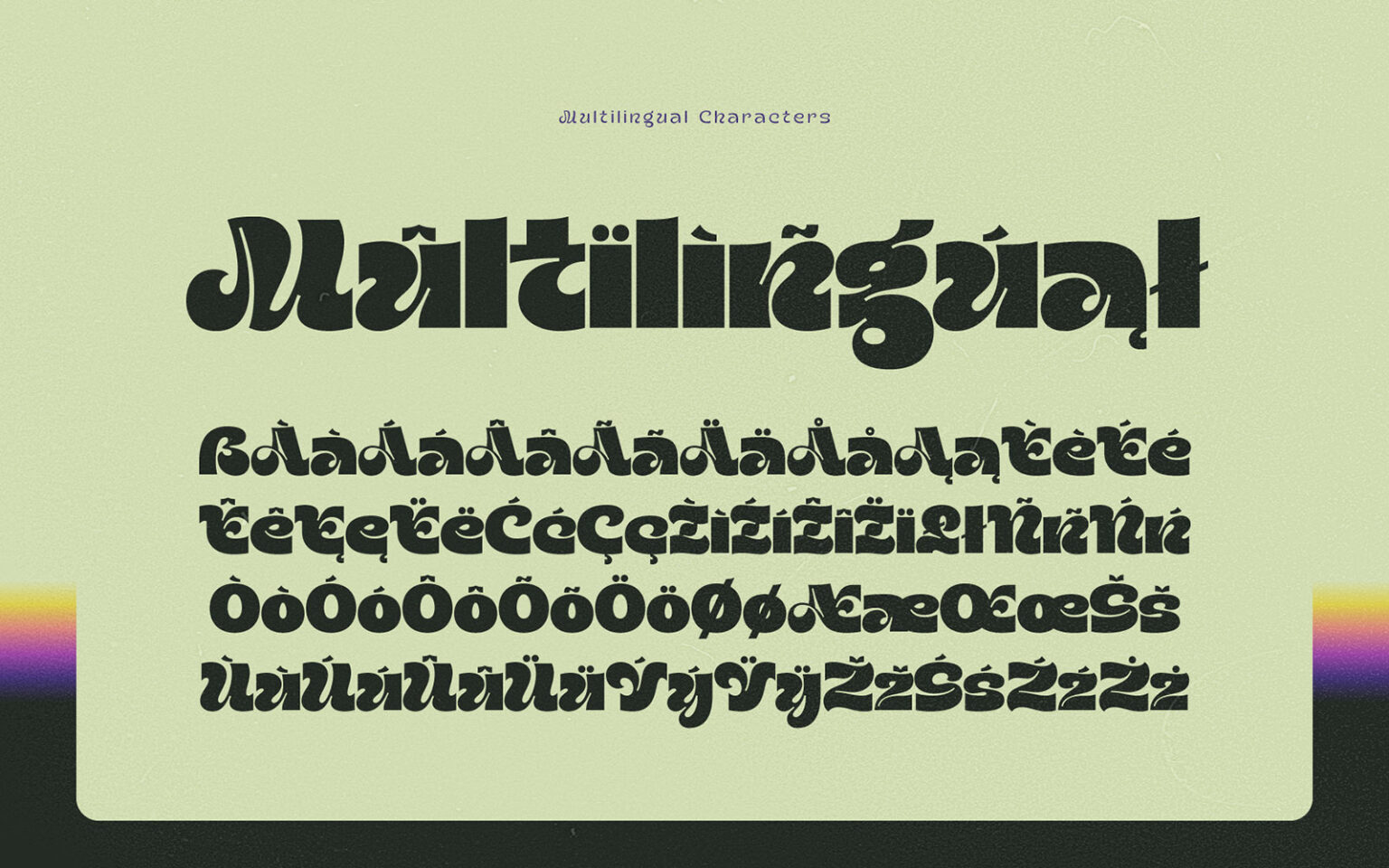 Gravity Shift - Variable Font Family - MasterBundles