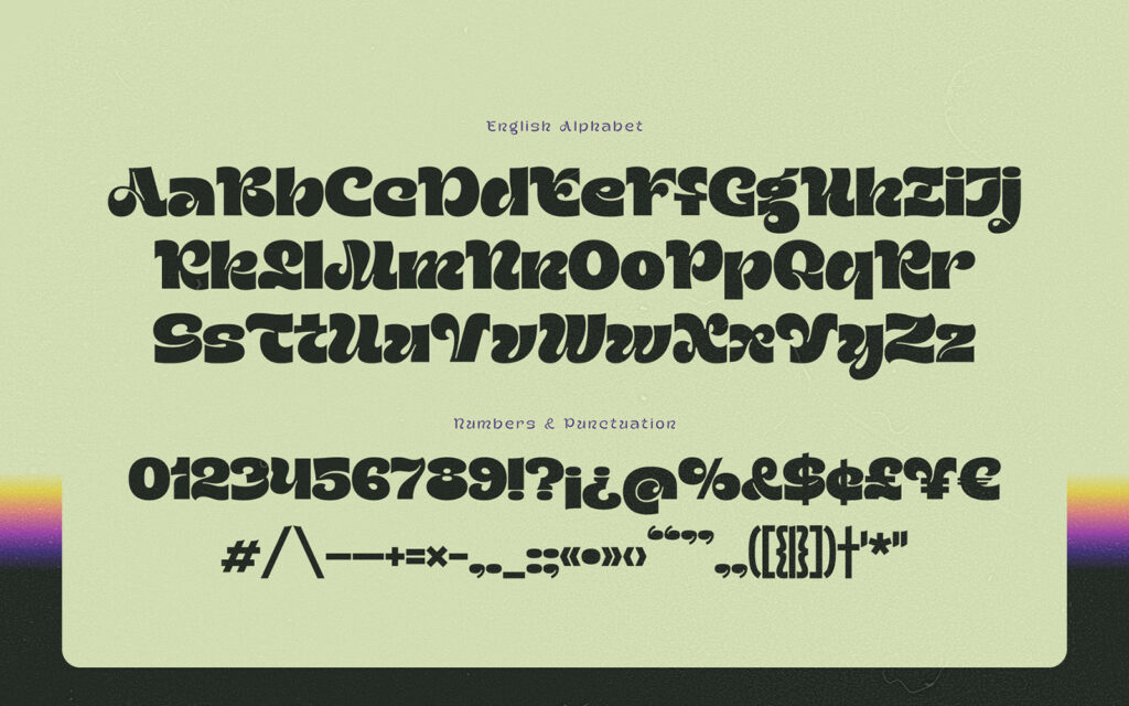 Gravity Shift - Variable Font Family - MasterBundles