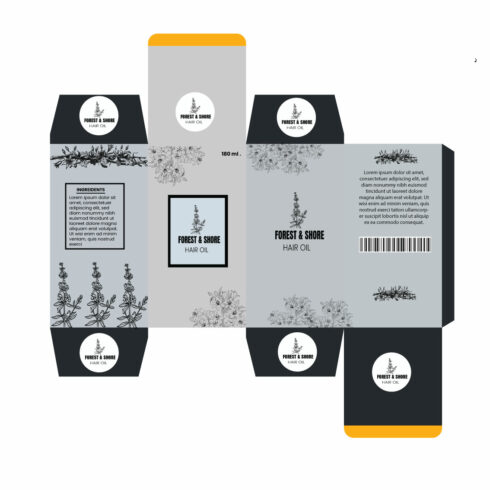 HAIR OIL PACKAGING - MasterBundles