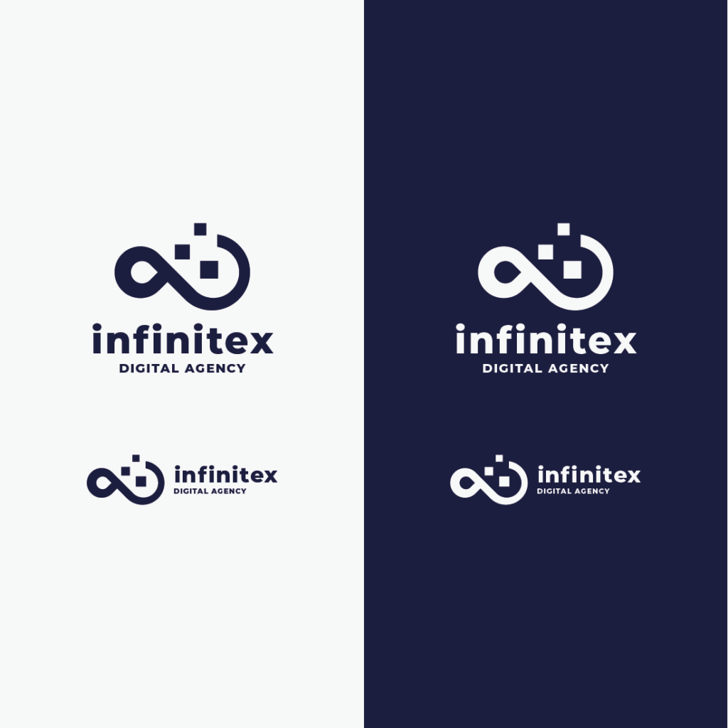 Pixel Infinity Digital Agency Logo - MasterBundles