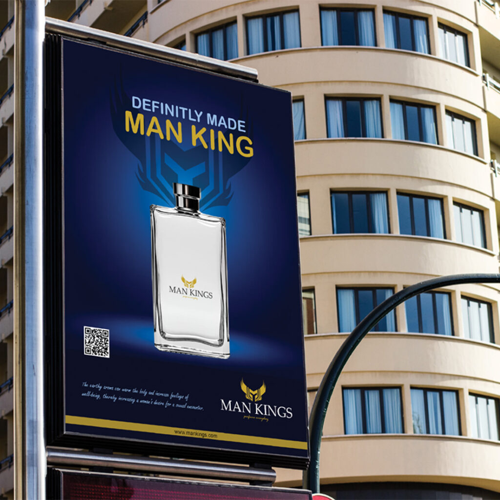 LUXURY PERFUME POSTER DESIGN MAN KINGS - MasterBundles