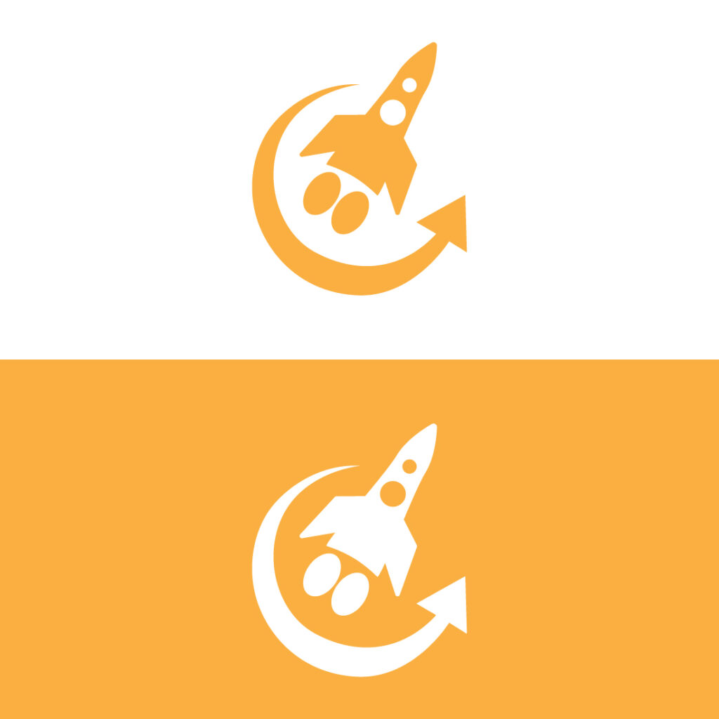 A Rocket Logo Design, Fast Startup Symbol, Green Energy and company ...