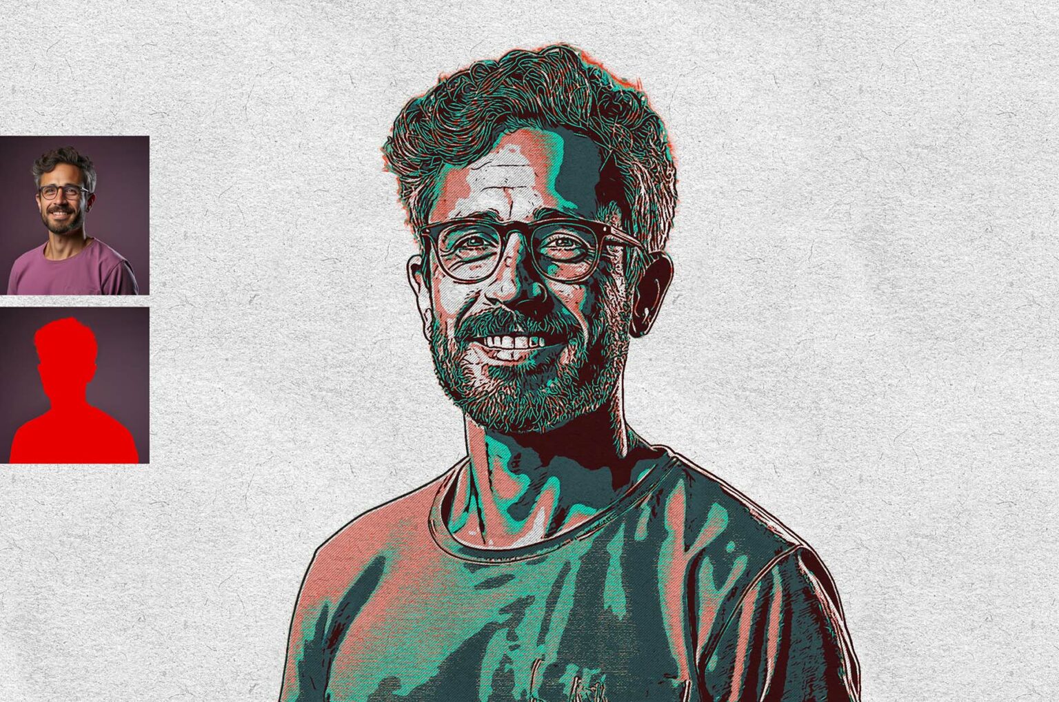 Vector Creator Photoshop Action - MasterBundles