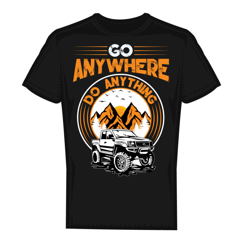 Off Road powerful monster truck vector design illustration 4x4 offroad ...