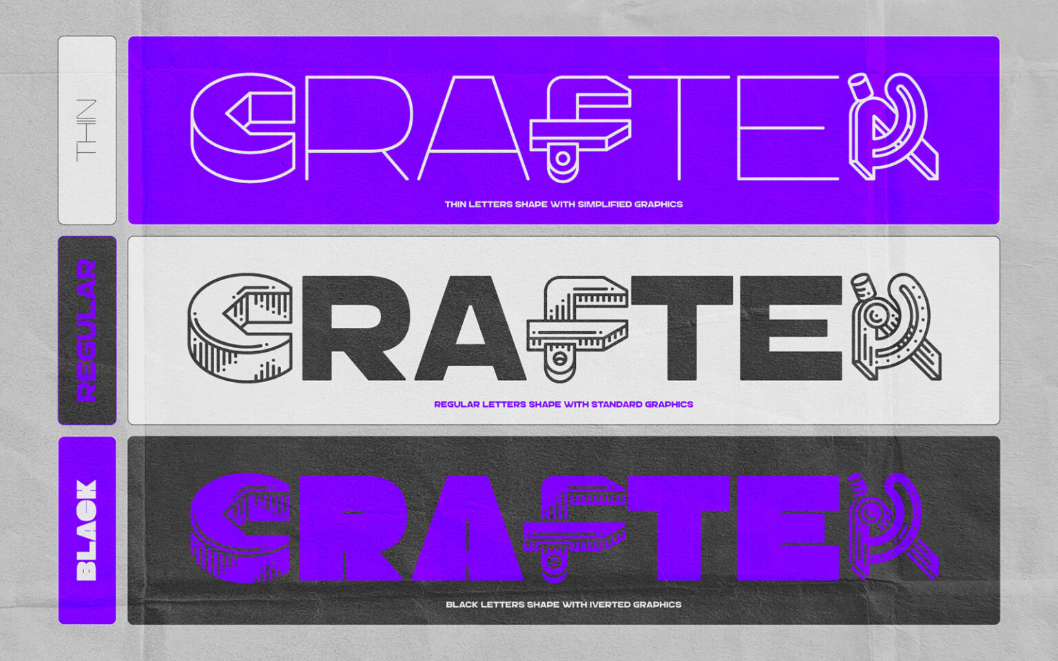 Crafter Tools Font Family - MasterBundles