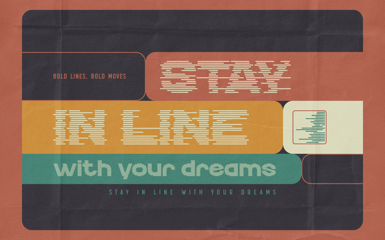 Echo Stripes - Variable Font Set - MasterBundles