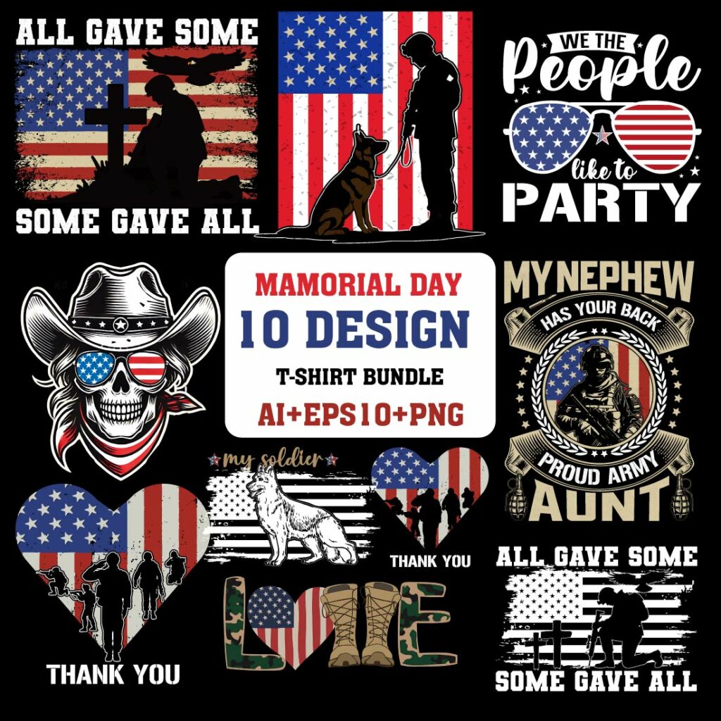 Veteran's Day T-Shirts Design Bundle - MasterBundles