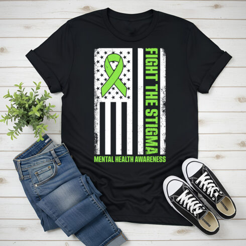 15 Mental Health Awareness T-shirt Design Bundle - MasterBundles