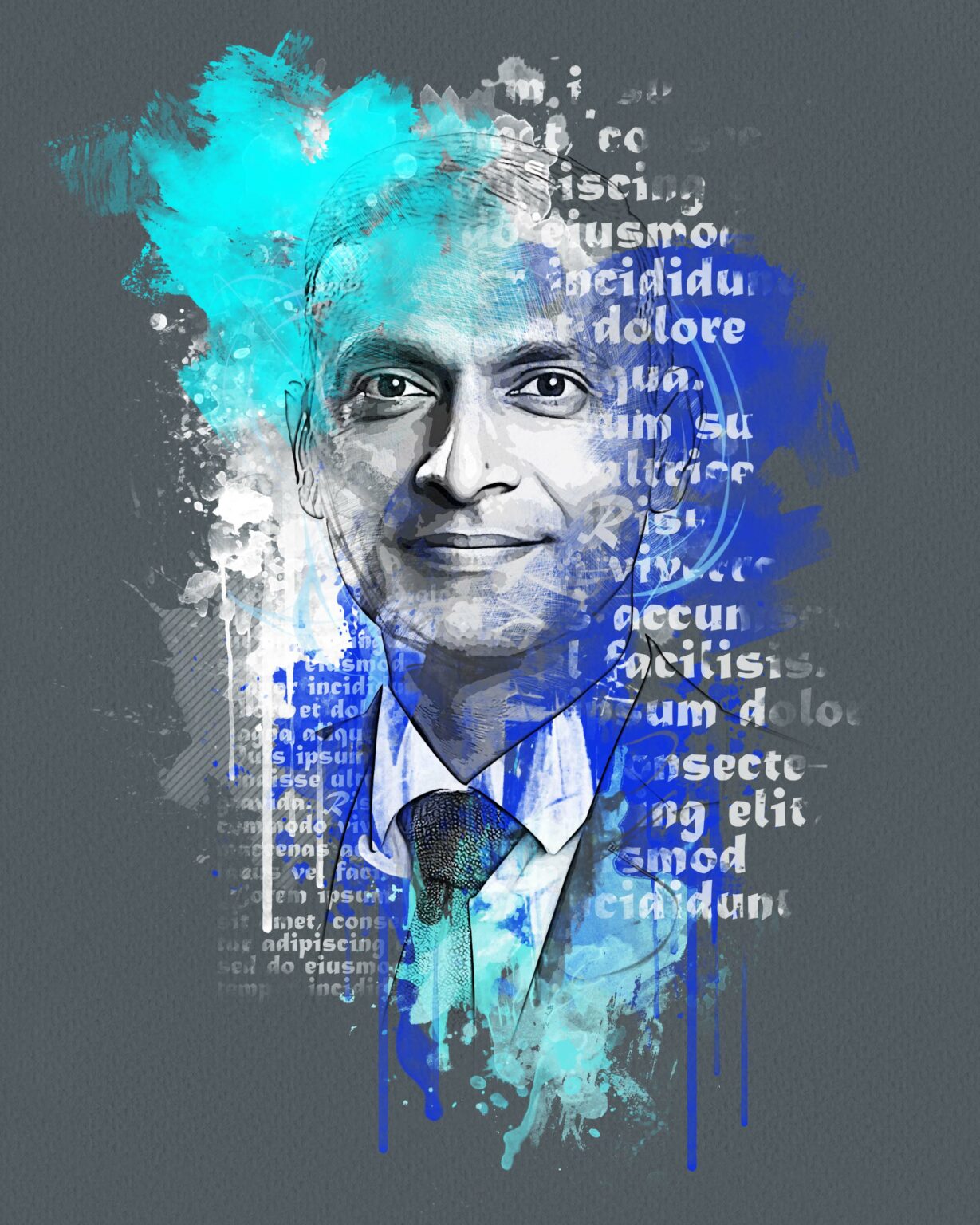 Novel Text Portrait Art Photo Effect - MasterBundles