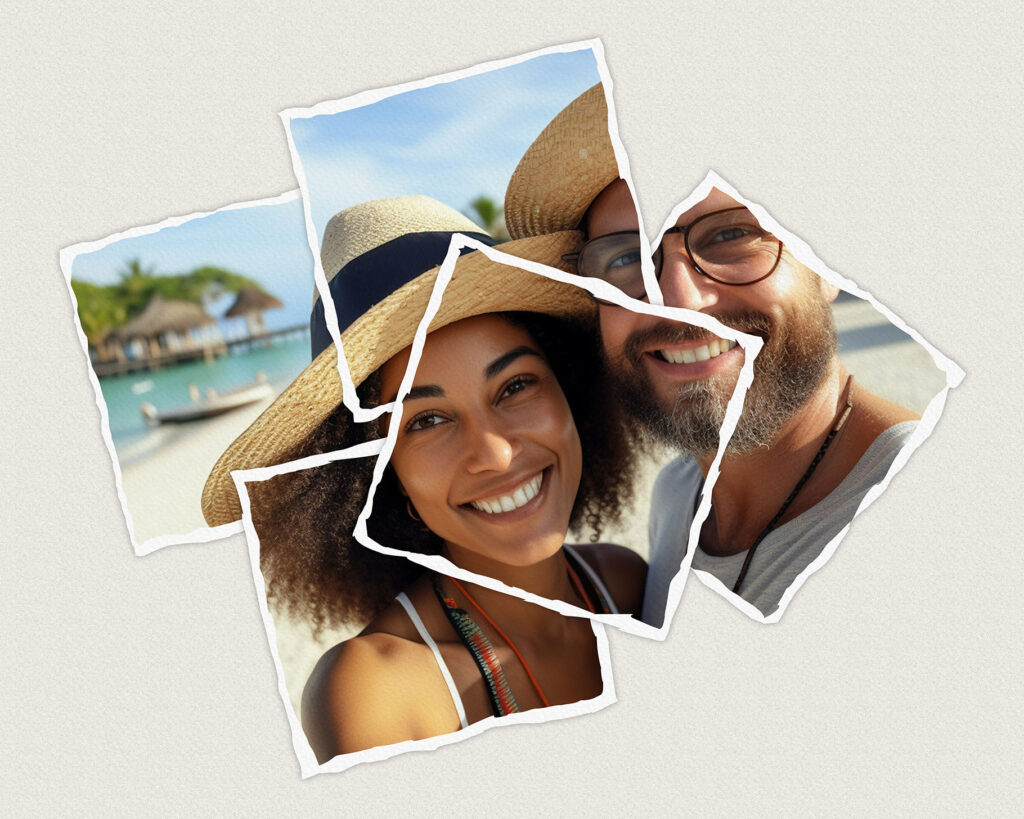 Psd Collage Photo Frame Template - MasterBundles