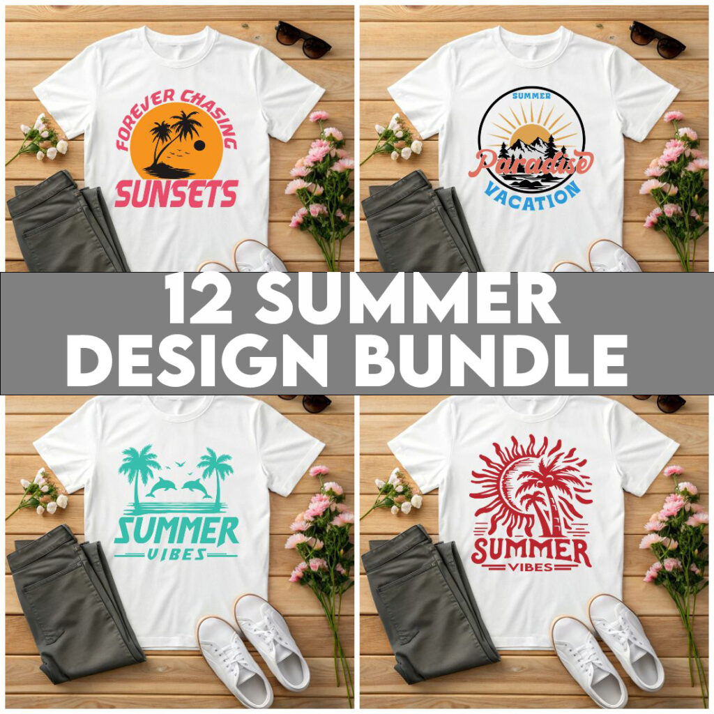 12 Summer Graphic Design Bundle for Summer Lovers. - MasterBundles