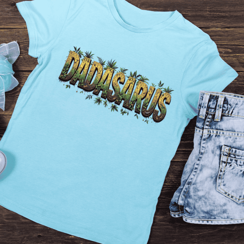 Dadasaurus Dinosaur T-Shirt Design - MasterBundles