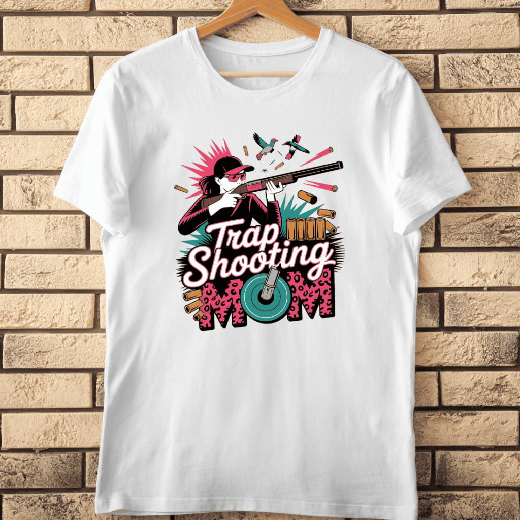Trap Shooting Mom T-Shirt Design - MasterBundles