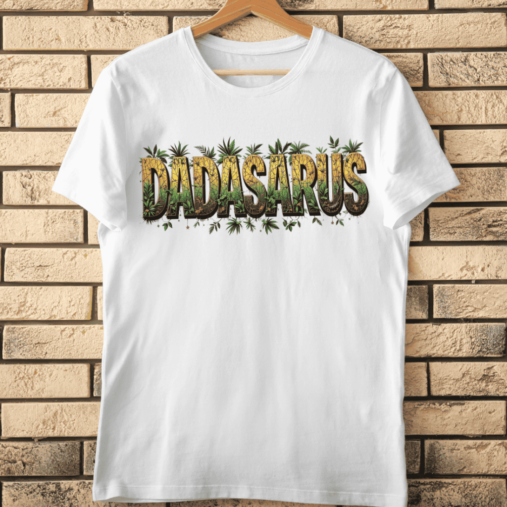 Dadasaurus Dinosaur T-Shirt Design - MasterBundles