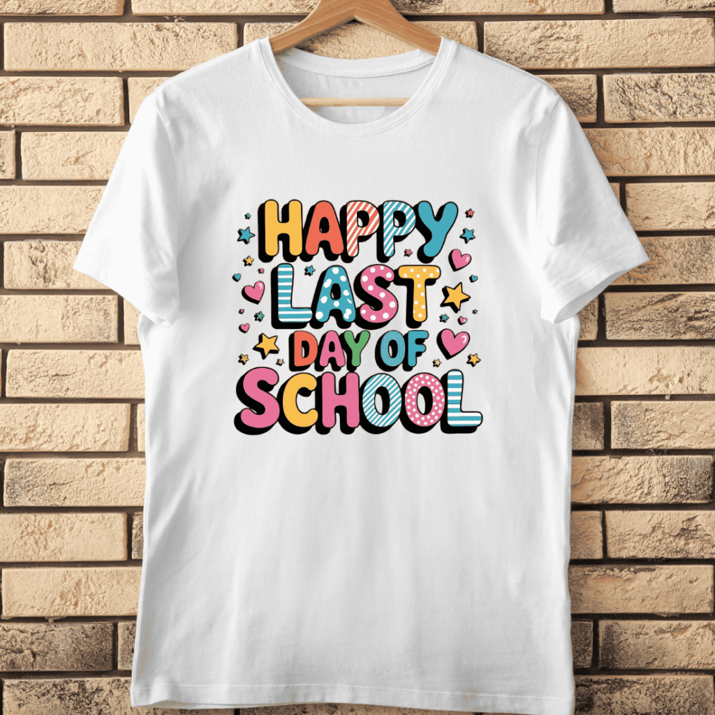 School's Out Celebration T-Shirt Design - MasterBundles
