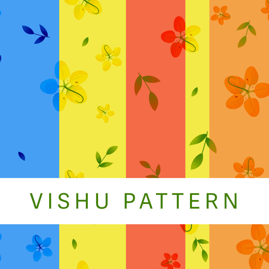Vishu Pattern for Gift Packing & Poster Designs - MasterBundles