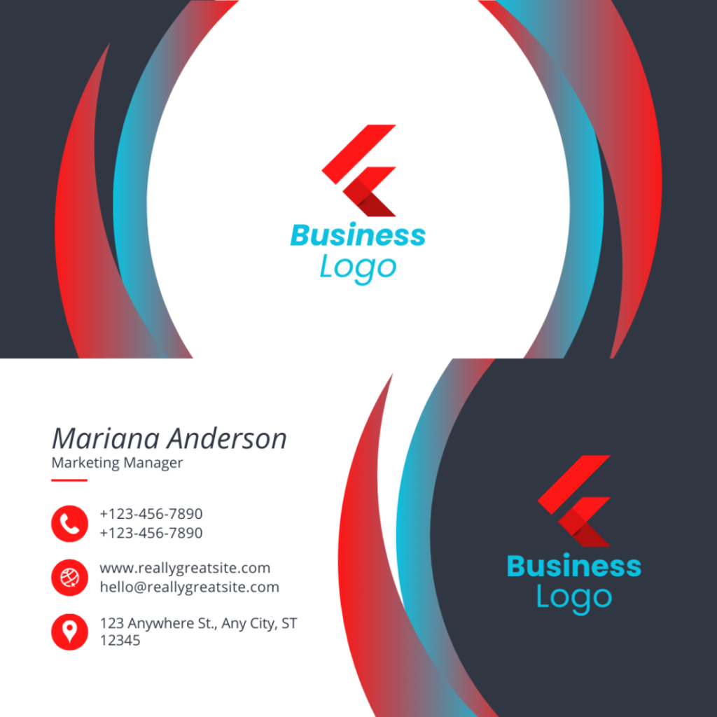 4 Stylish and Professional Business Card Design Templates - MasterBundles
