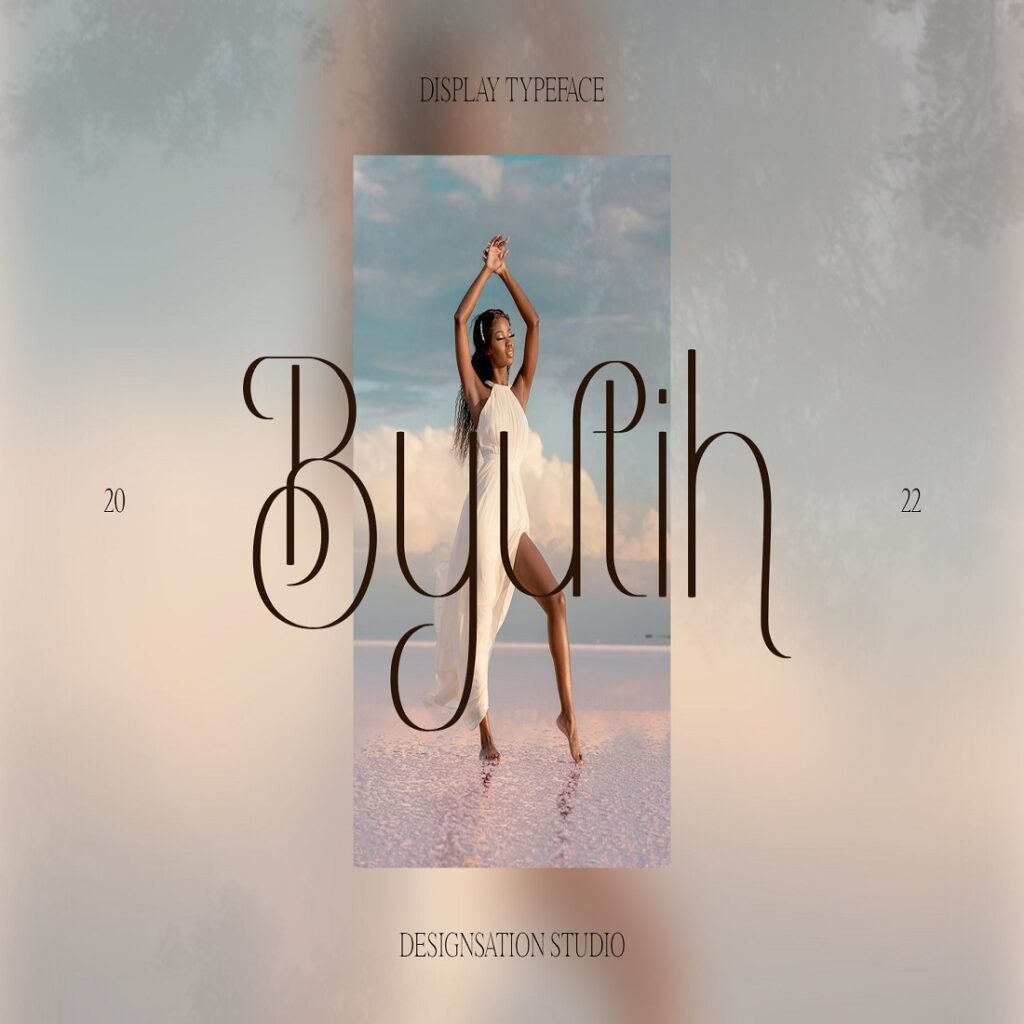 Byutih Tiny Display Typeface - MasterBundles