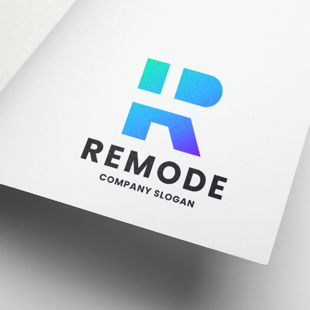 Remode Letter R Logo - MasterBundles