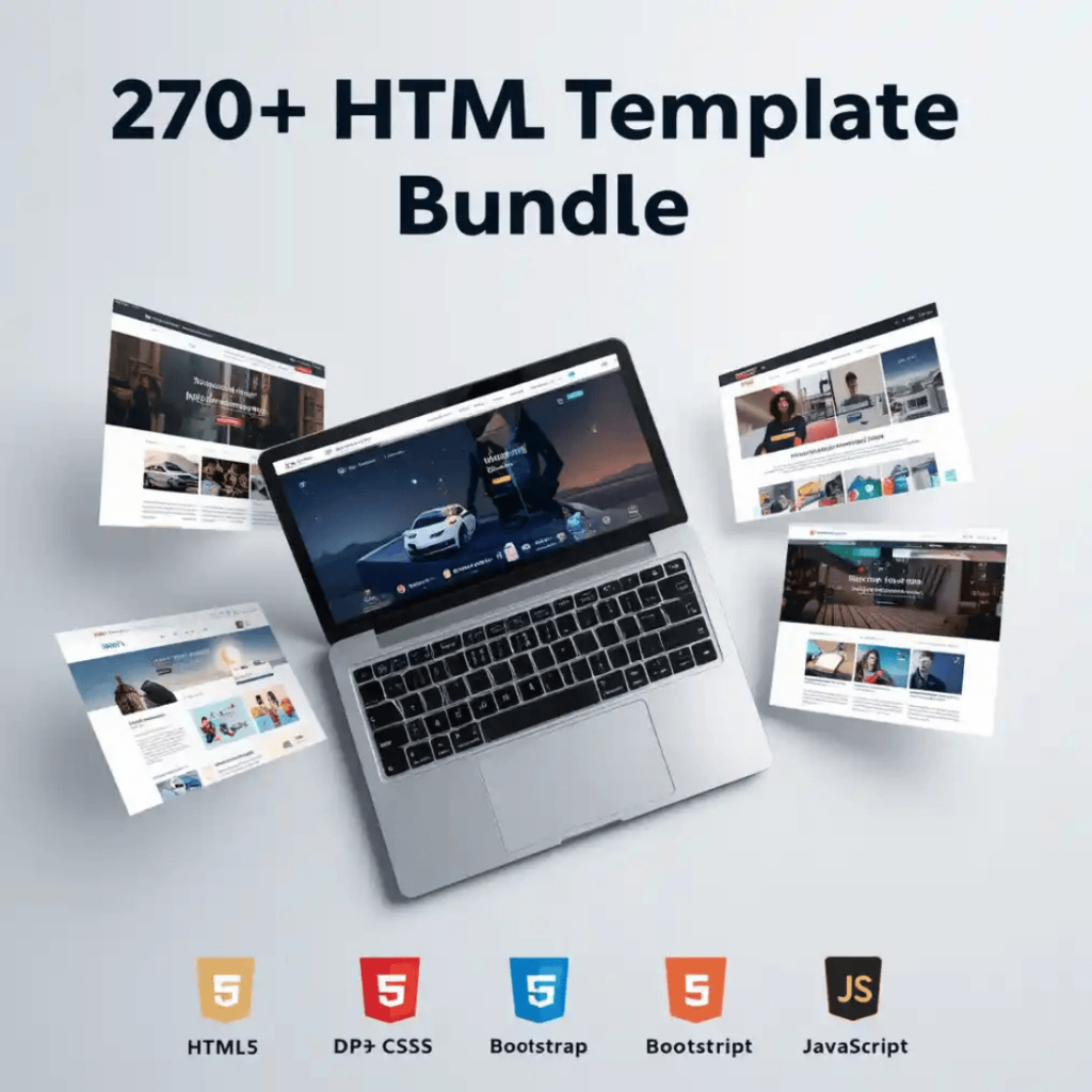 270+ Premium HTML Website Templates Collection - MasterBundles