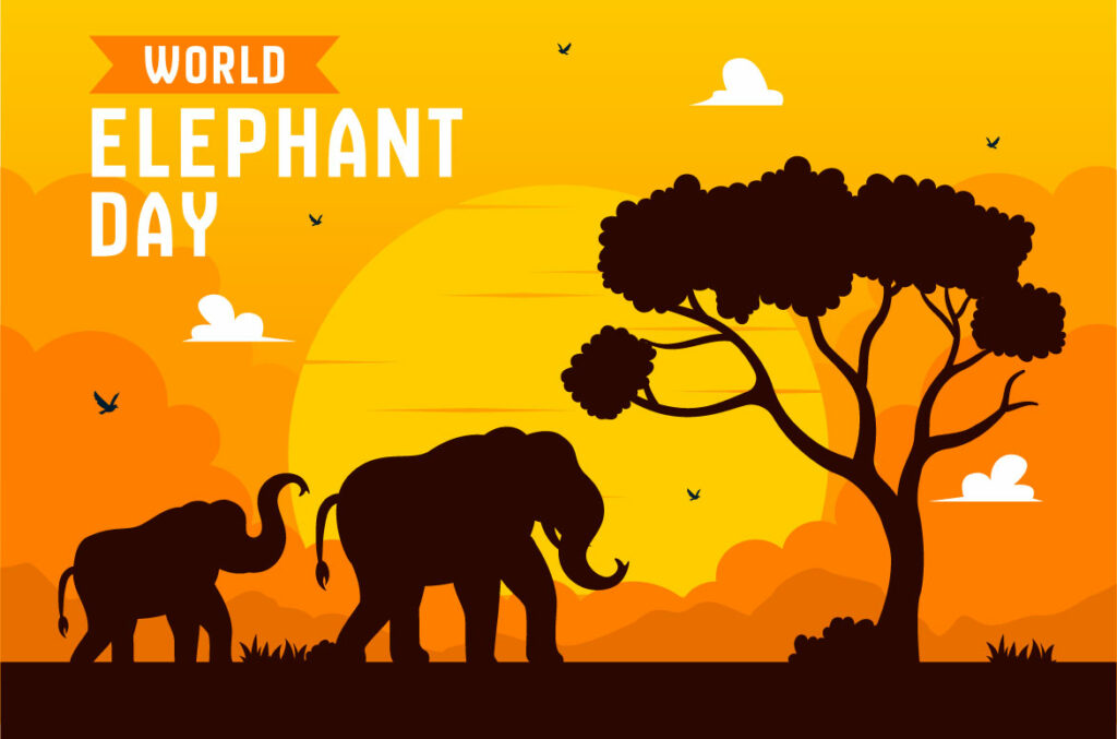 10 World Elephant Day Illustration - MasterBundles