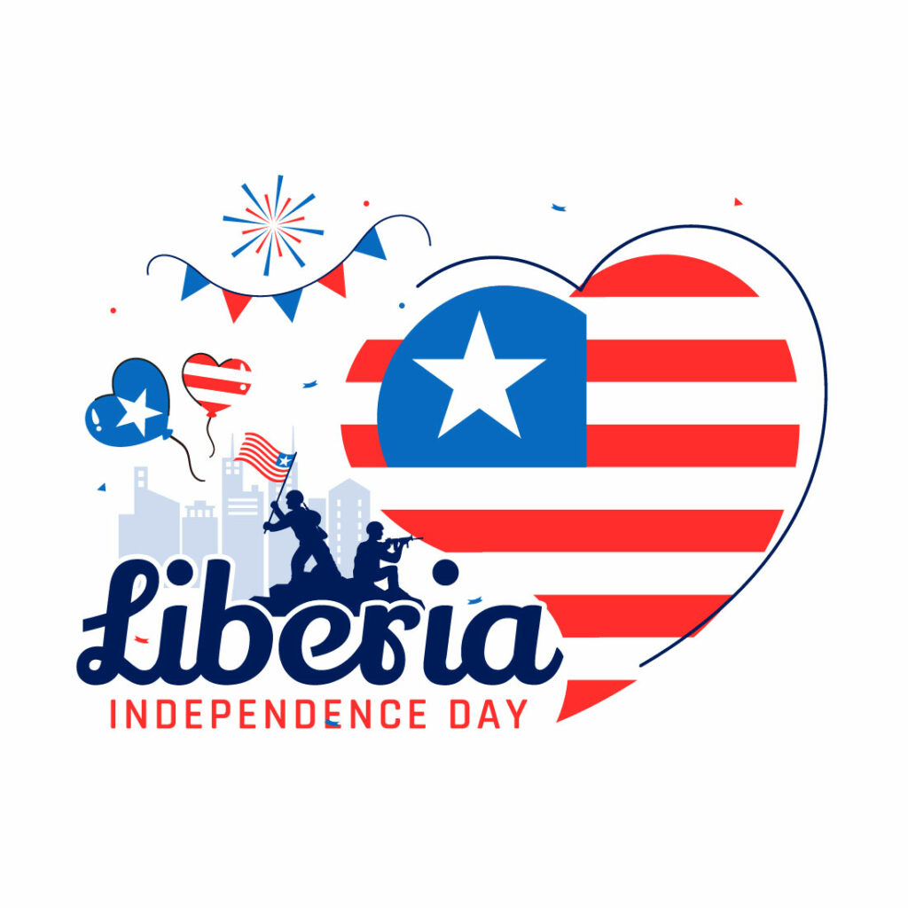 10 Liberia Independence Day Illustration - MasterBundles
