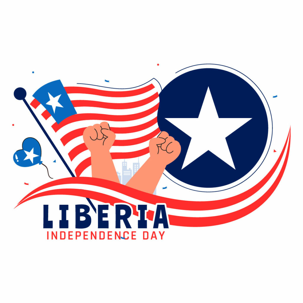 10 Liberia Independence Day Illustration - MasterBundles