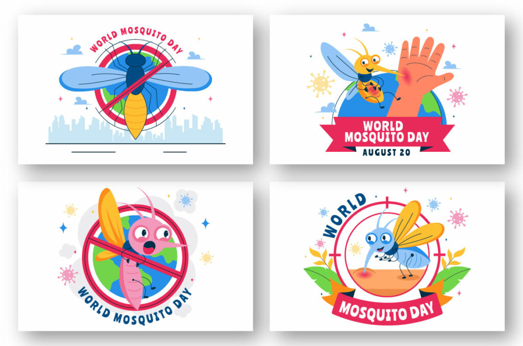 10 World Mosquito Day Illustration - MasterBundles