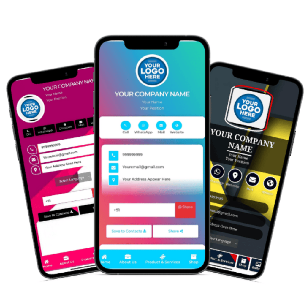 Digital Visiting Card Website Source Code – PHP, HTML, CSS | Mobile-Friendly vCard System ...