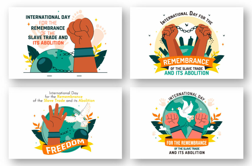 10 Day of the Slave Trade and Abolition Illustration - MasterBundles