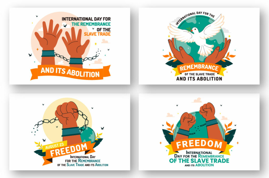 10 Day of the Slave Trade and Abolition Illustration - MasterBundles