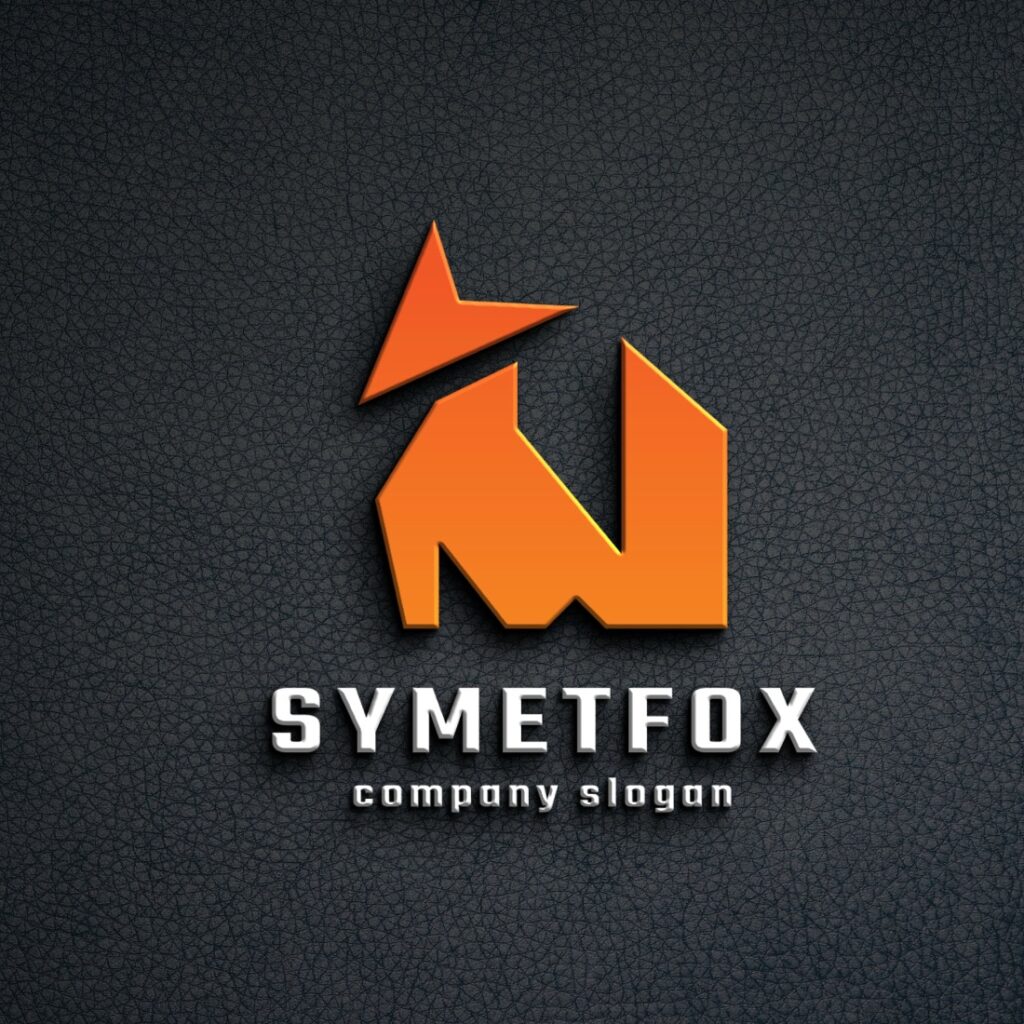 Symmetric Great Fox Logo - MasterBundles