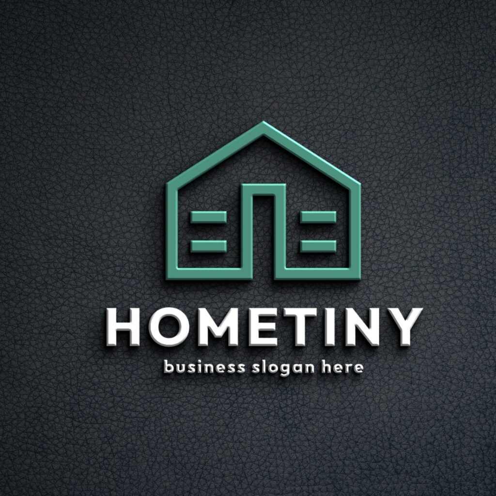 Tiny Home Real Estate Logo - MasterBundles