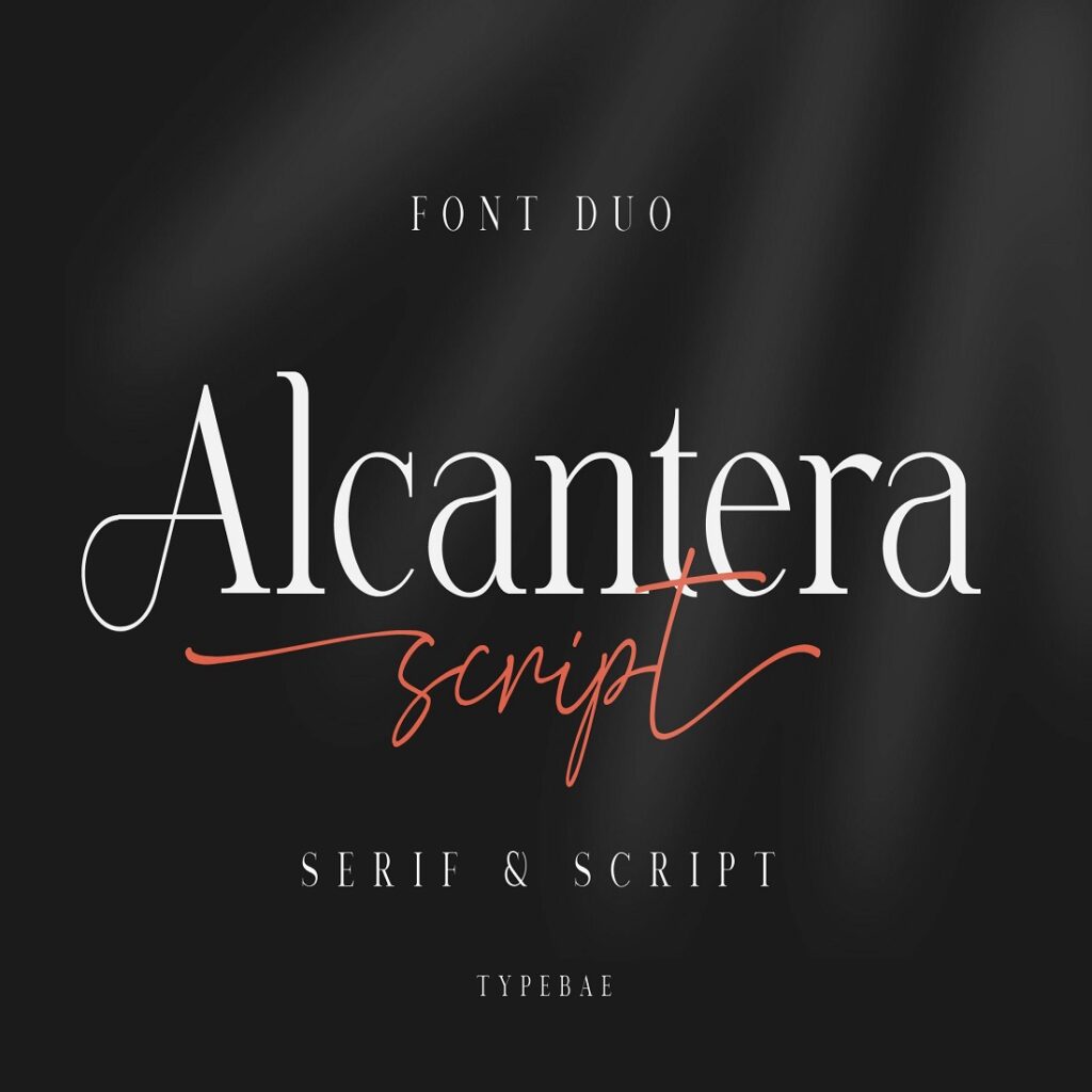 Alcantera Font Duo - MasterBundles
