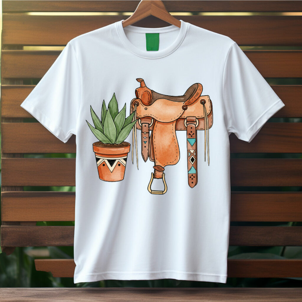 20+ Watercolor Western Boho Clipart | High-Resolution PNG Bundle ...