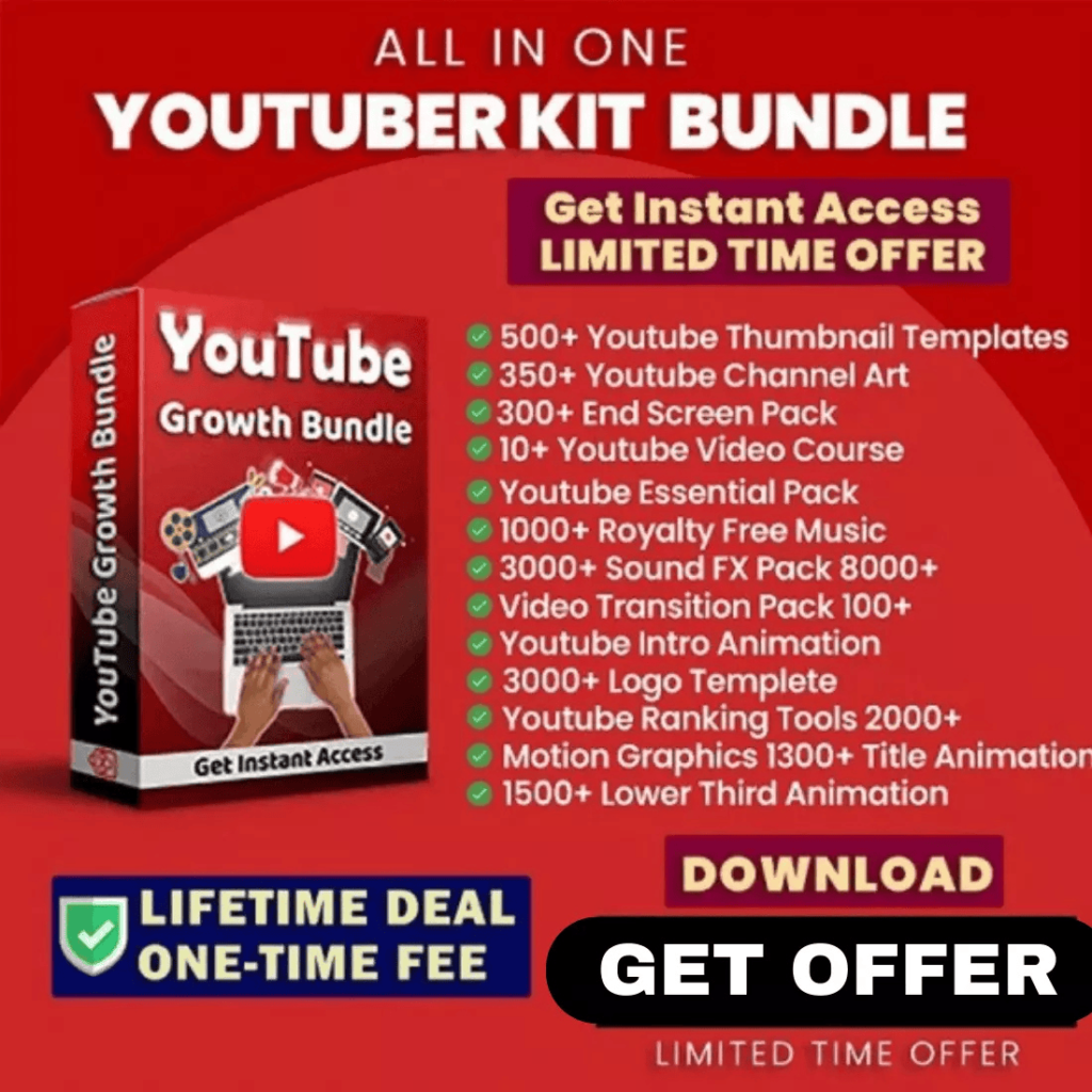 All In One Youtuber kit Bundle - MasterBundles