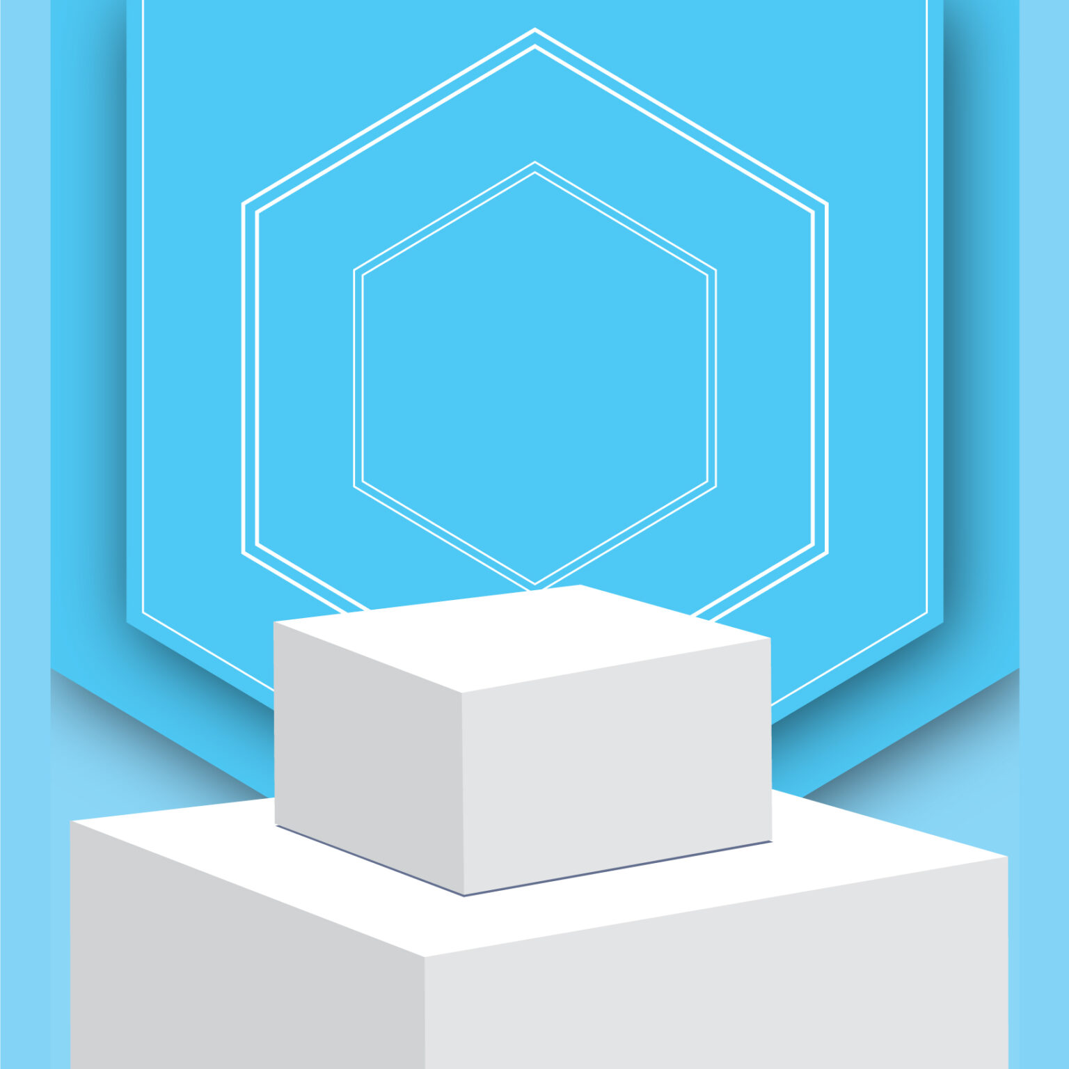 Modern podium design for conference and presentation events - MasterBundles