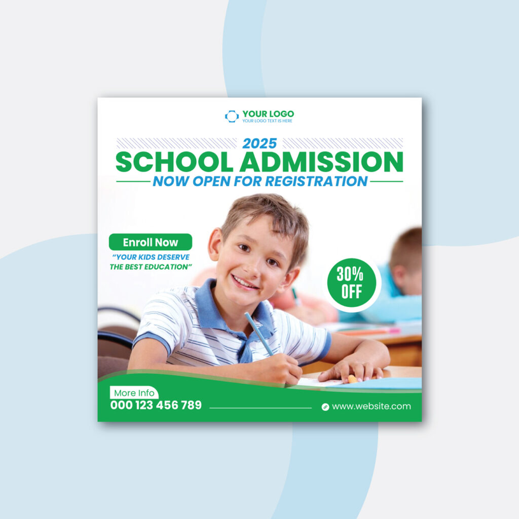 Corporate Social Media Post Design Template - MasterBundles